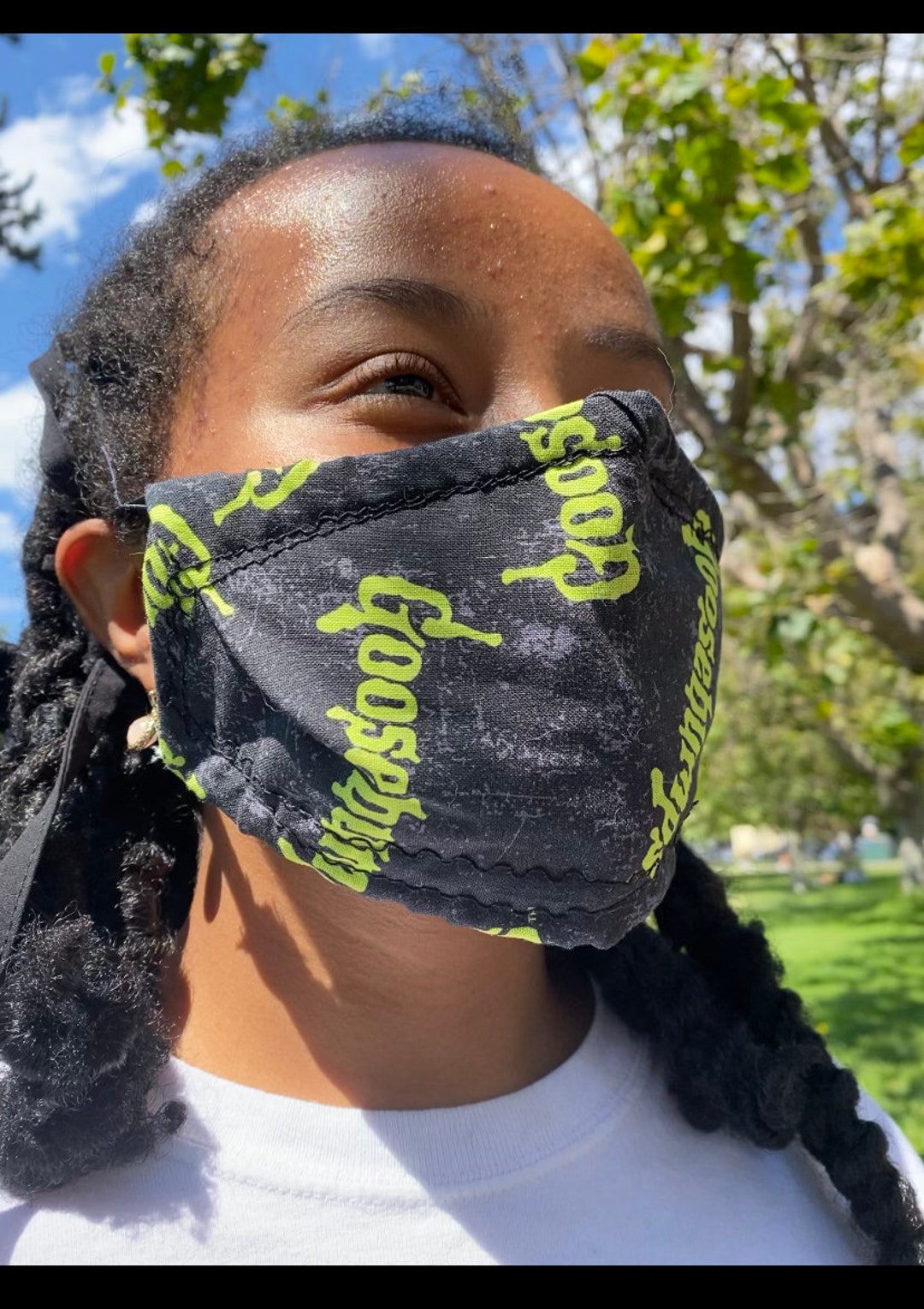 Goosebumps Themed Mask - Etsy