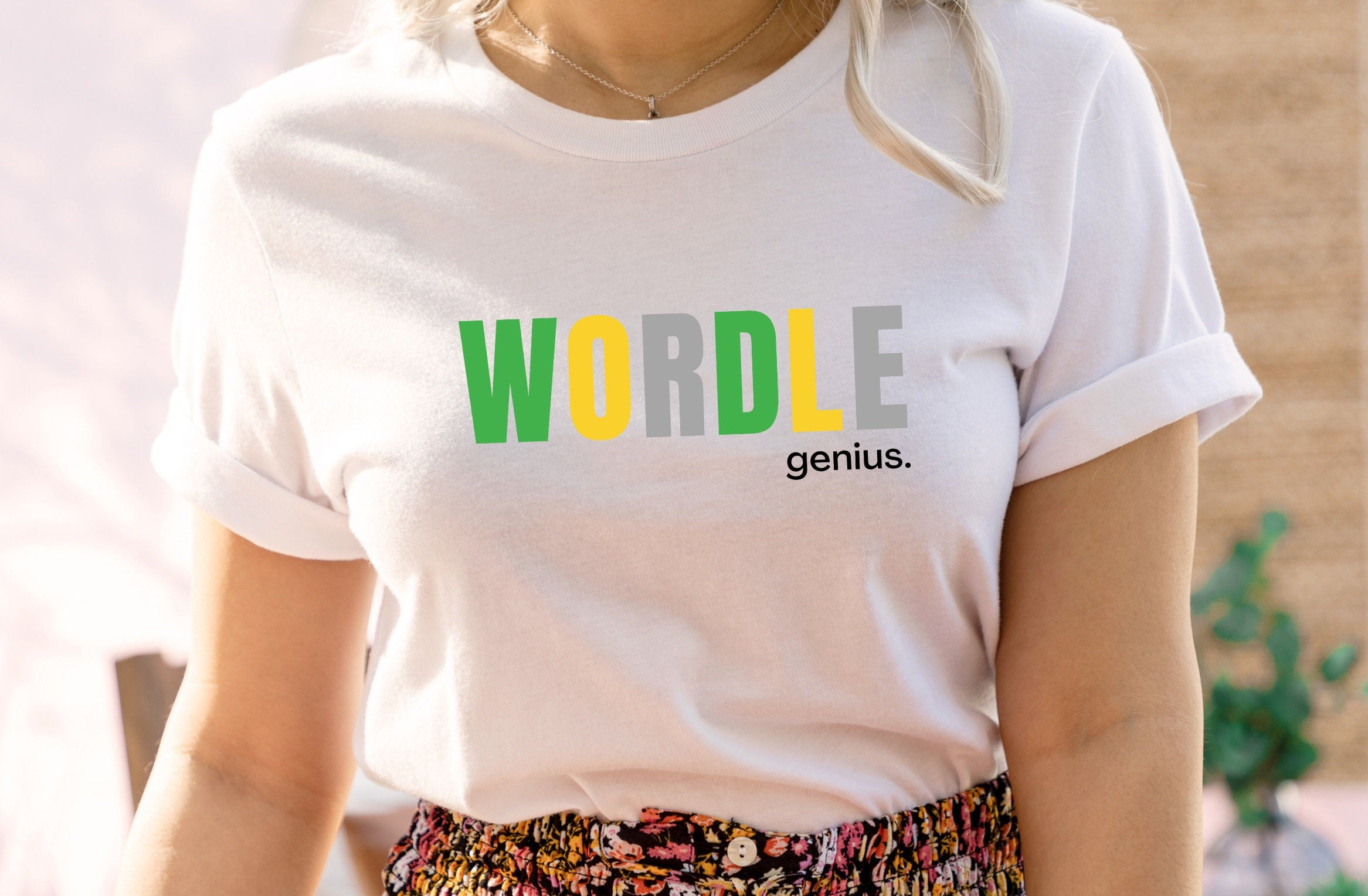 Wordle T-shirt Unisex Wordle Genius, Wordle Obsessed, Men's Wordle ...