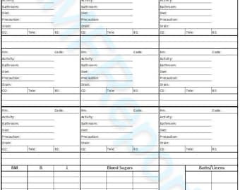 Pct Report Sheet - Etsy