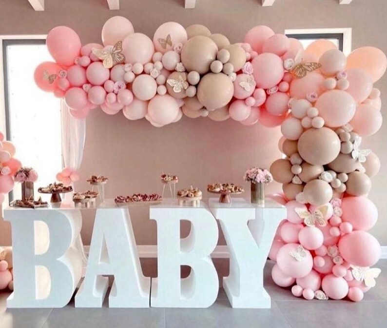 124 Double Stuffed Boho Rainbow Balloons Arch Kit for - Etsy UK