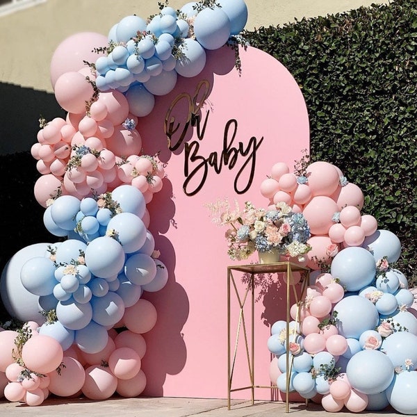 Arch Balloons for Gender Reveal - Etsy Arch Balloons for Gender Reveal - Etsy