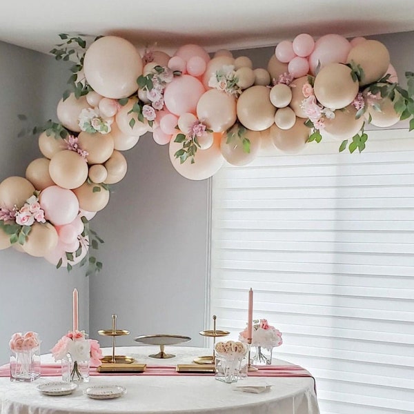 Baby Shower Balloon Arch Girl - Etsy