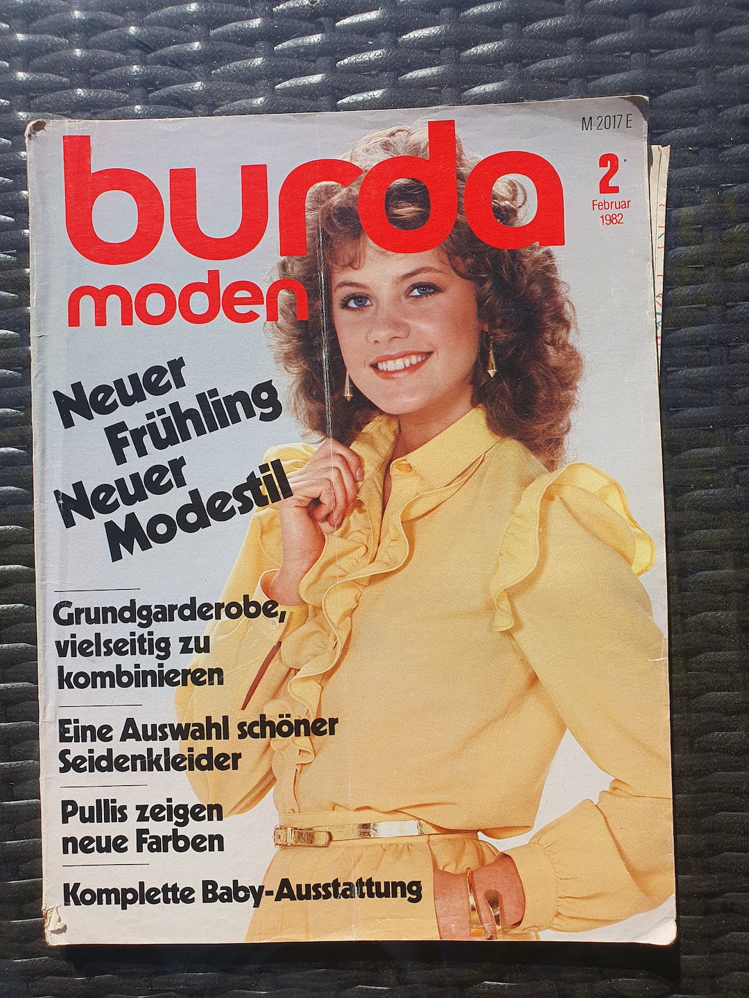1982 Burda Moden Fashion Magazines in German Language - Etsy