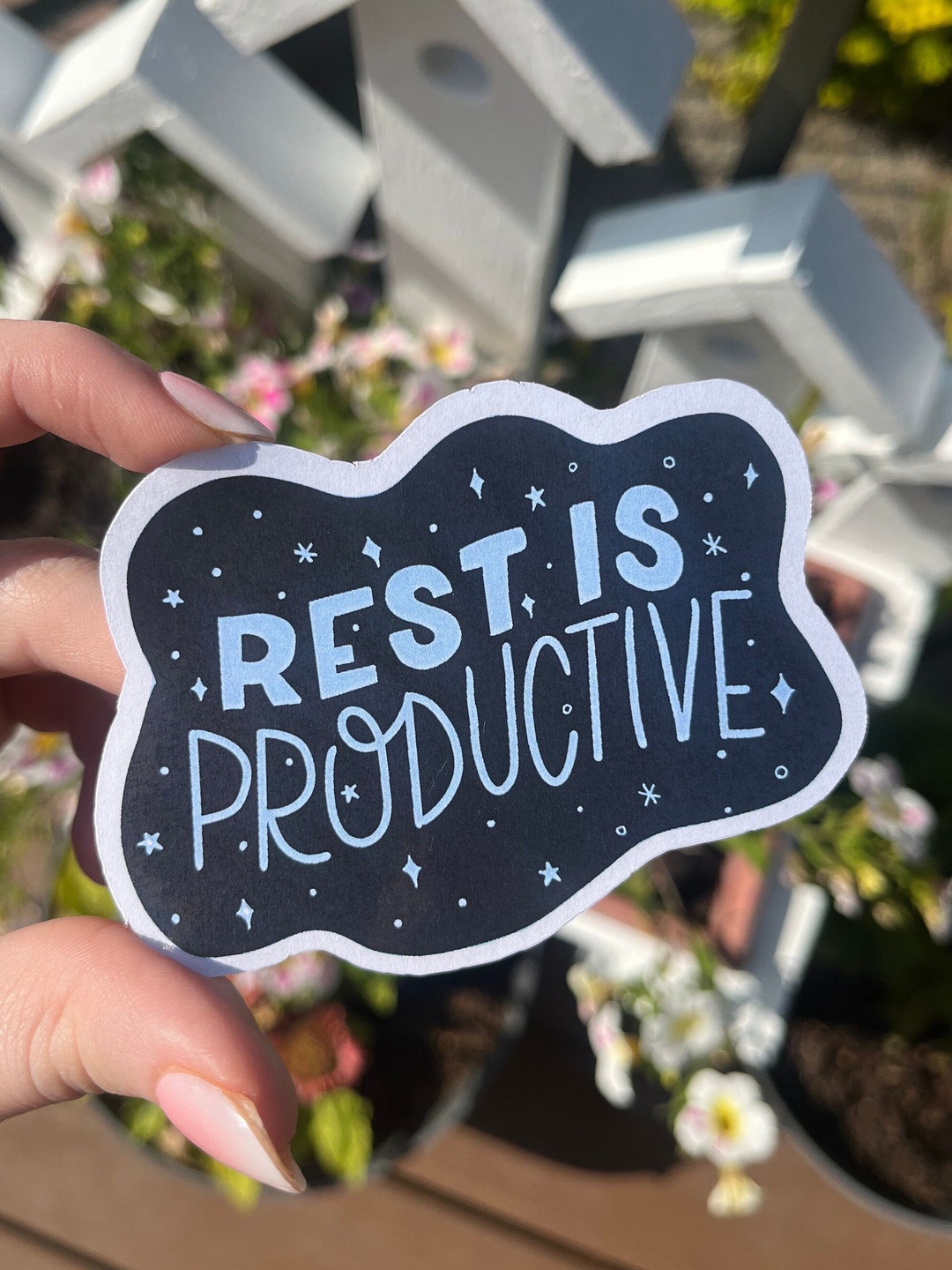 Rest is Productive Sticker - Etsy