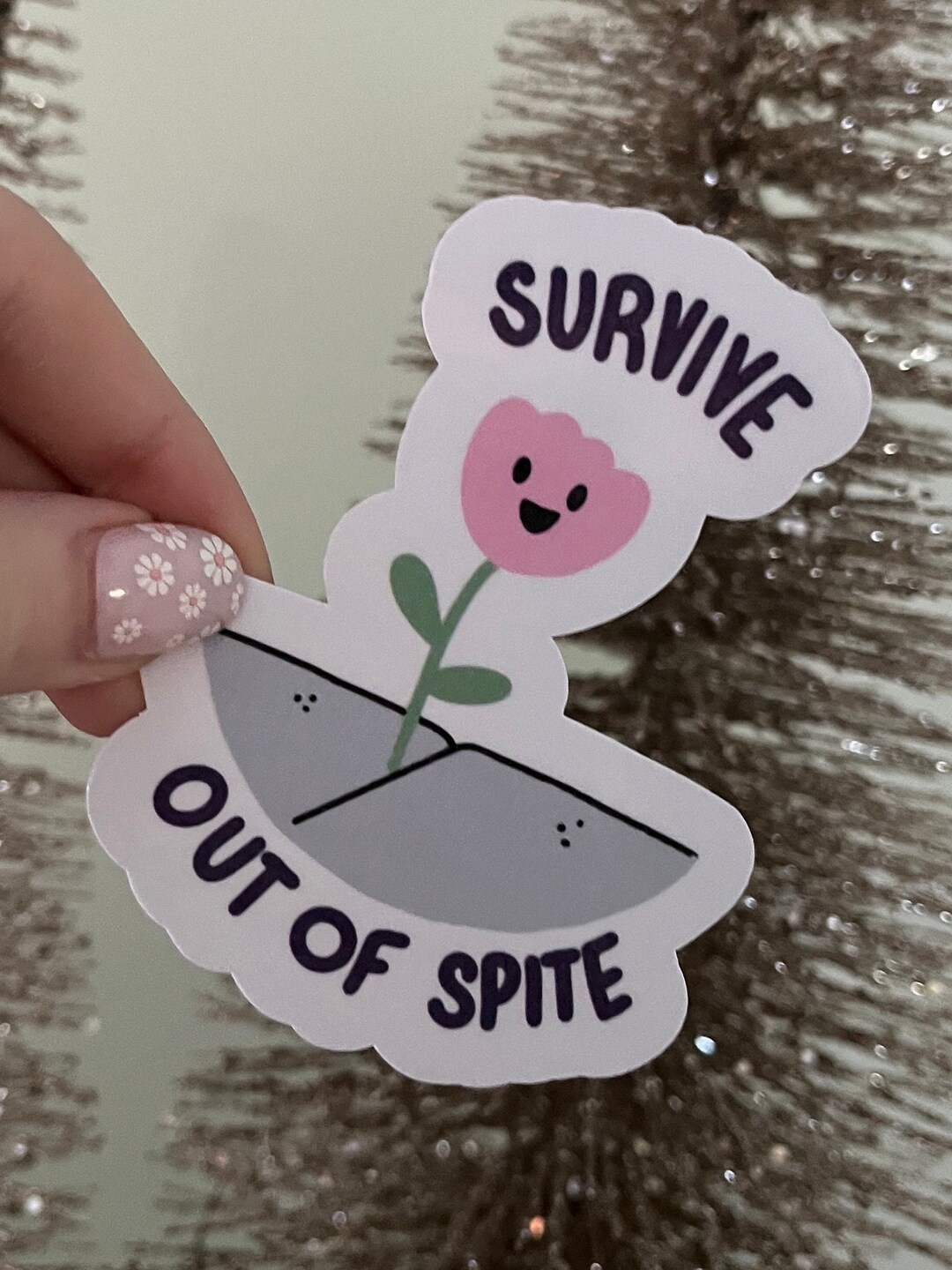 Survive Out of Spite Sticker - Etsy