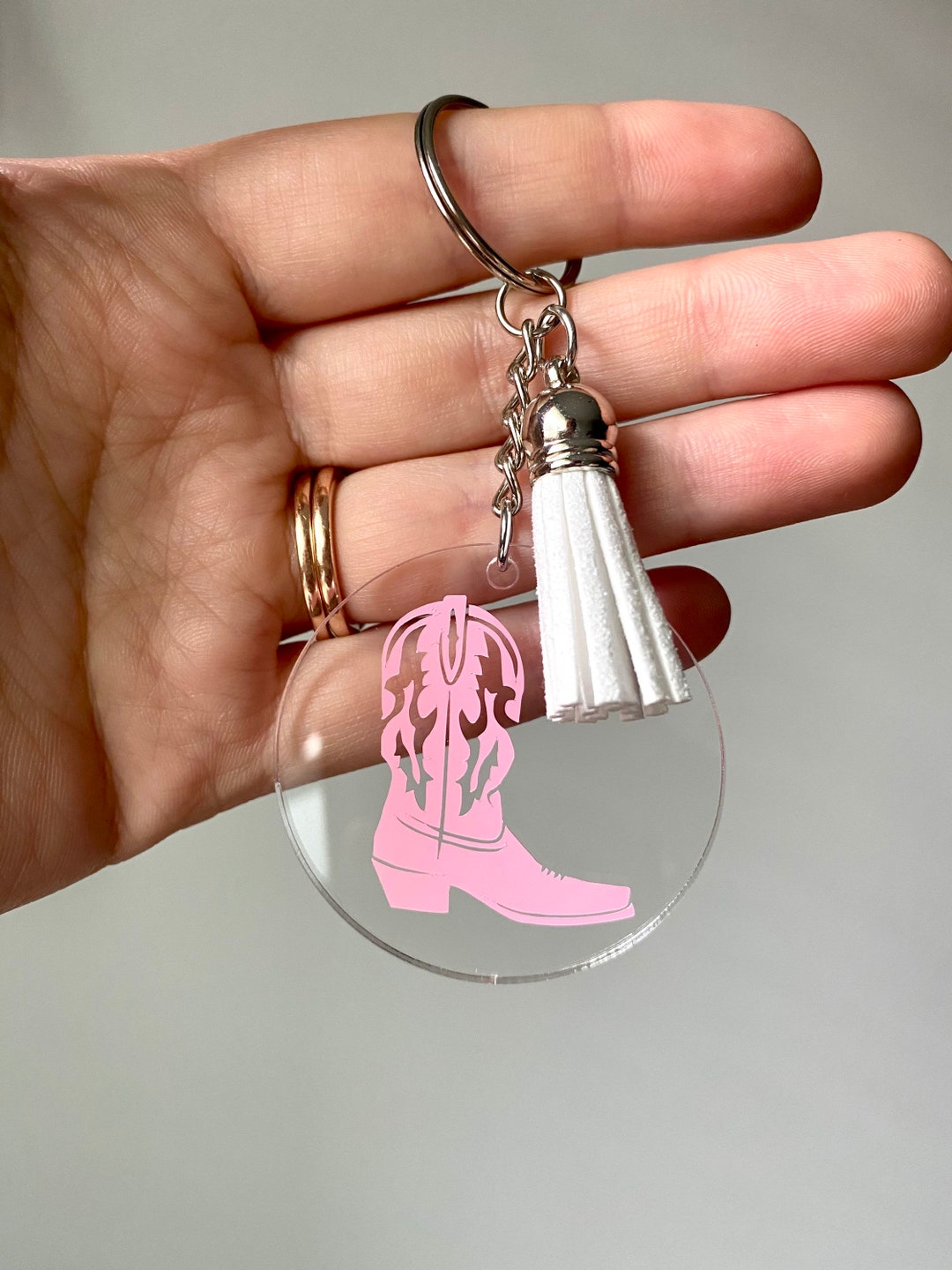 Nashville Cowboy Boot Keychain| Bachelorette Party, Western Theme ...