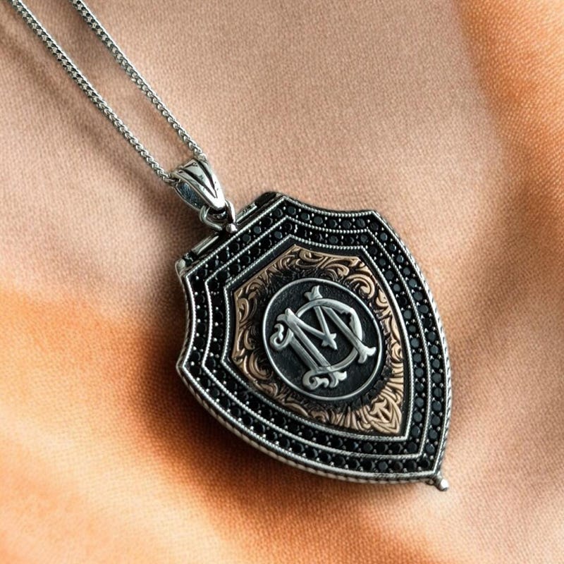 Shield Locket - Etsy