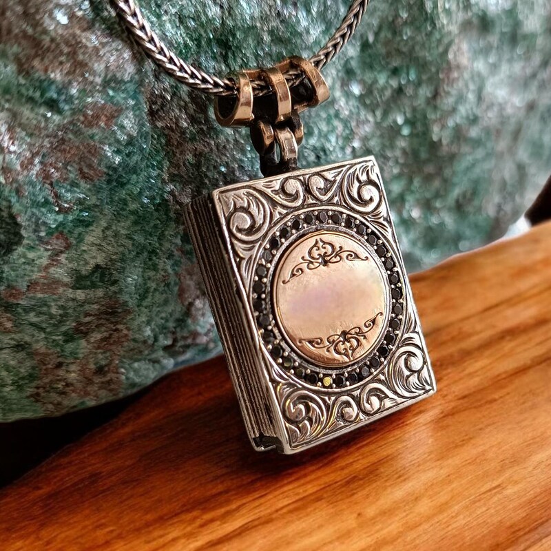 Book Locket - Etsy