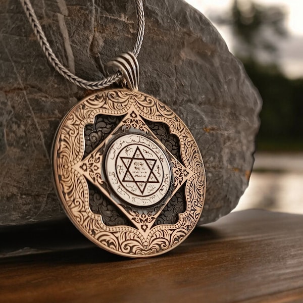 Star of Solomon Pendant - Etsy
