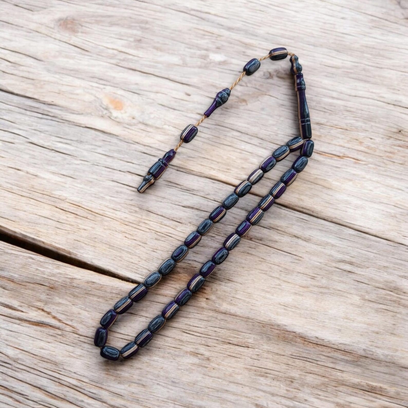 Small Wood Tasbih, Camphor Wood Sibha, Tasbih 33, Kâfur Tree Tasbeeh ...