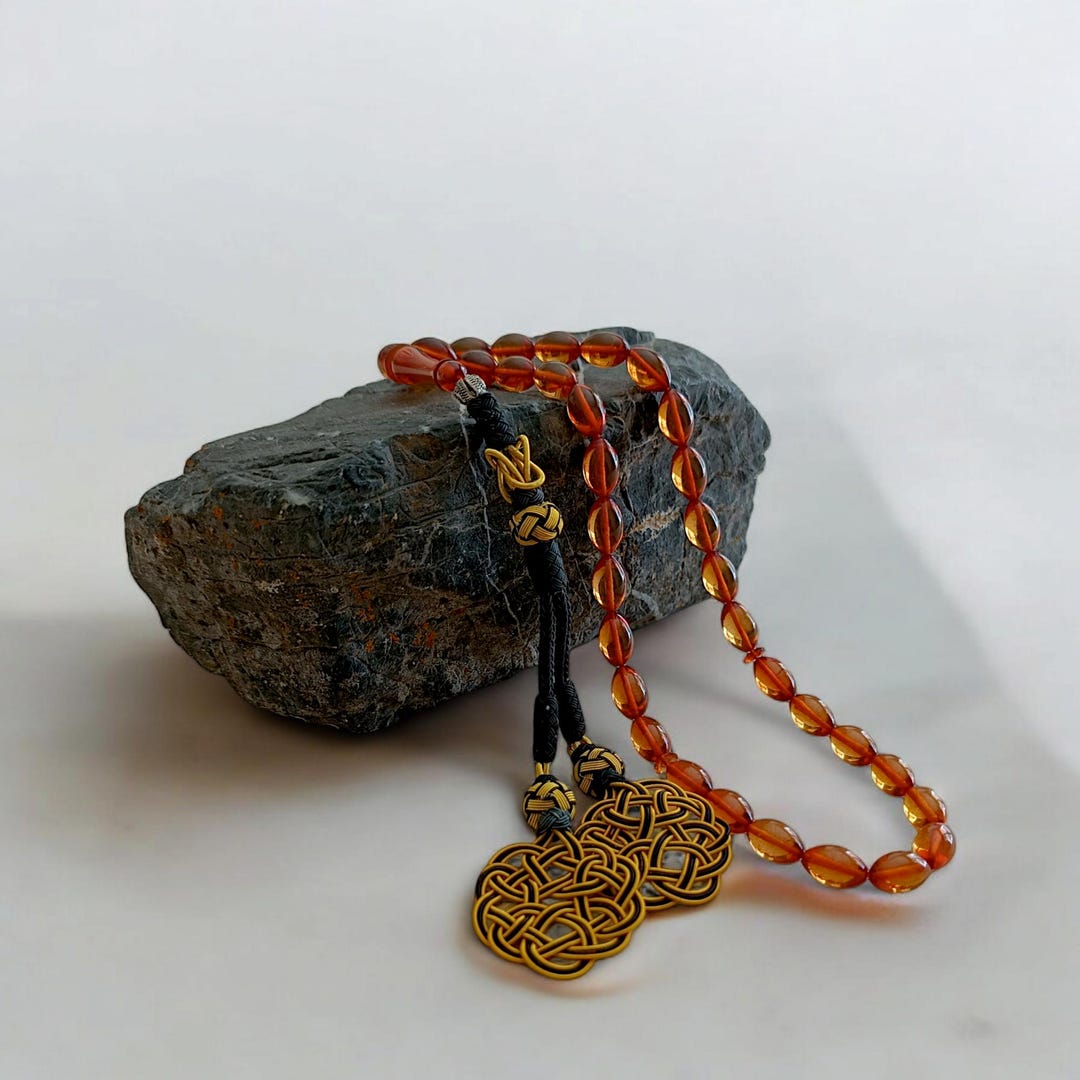Bakelite Masbaha, Prayer Beads Islam, Sibha 33, Tasbeeh Favor, Handmade ...