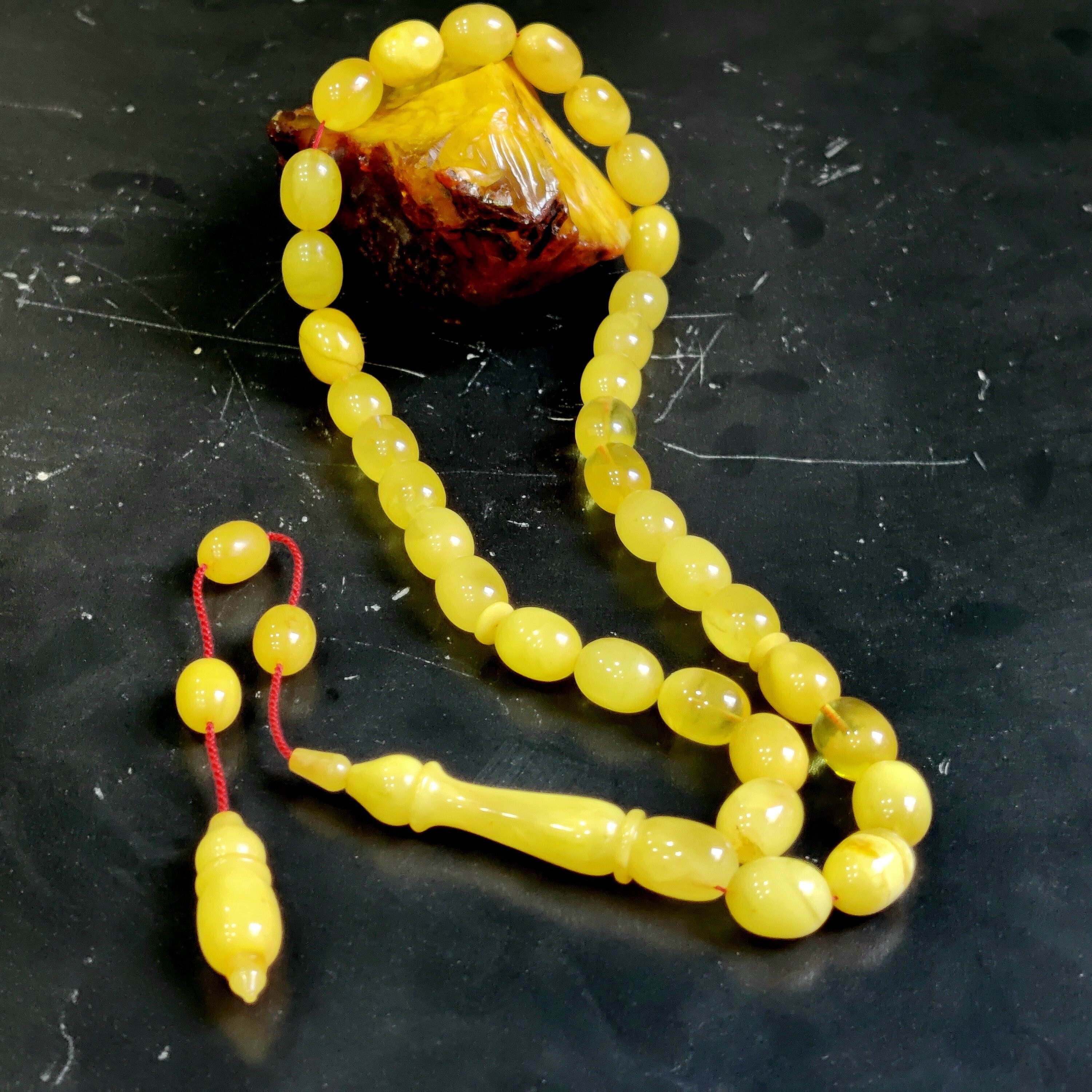 Unique Muslim Accessory Real Baltic Amber Prayer Beads 33 - Etsy