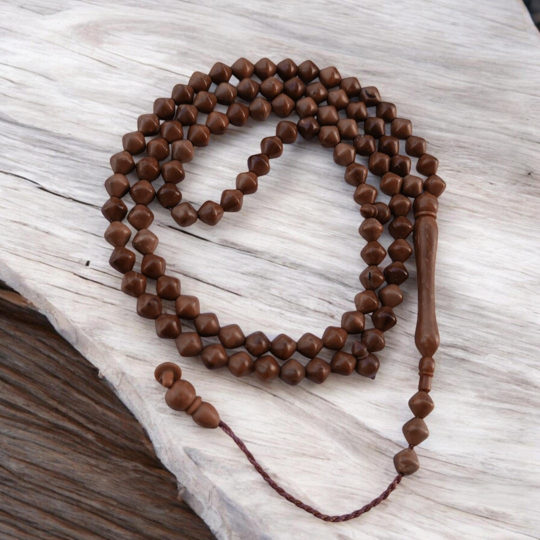 Small Prayer Beads, Kuka Tree Subha, Tasbih 99, Muslim Rosary, Kuka ...