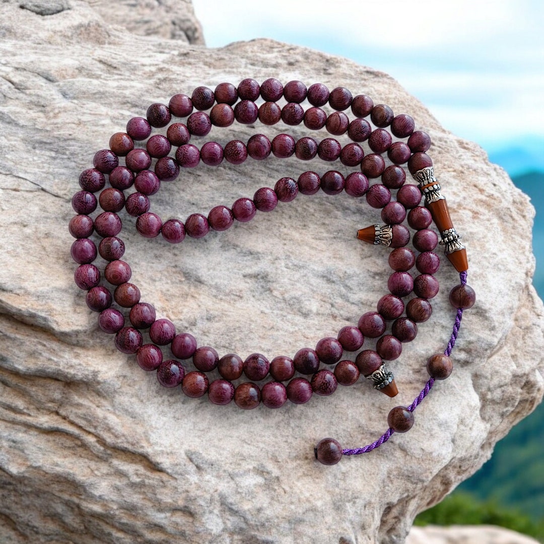 Islamic Rosary, Tasbih 99, Tree Prayer Beads, Rosewood Misbah, Rare ...