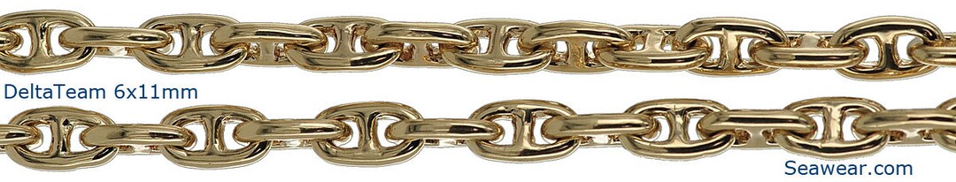 Deltateam Marine Link Anchor Link Chain by Seawear - Etsy