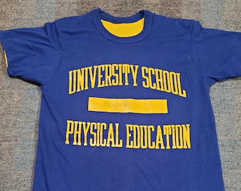 70s Phys Ed Shirt - Etsy