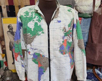 80s World Map - Etsy