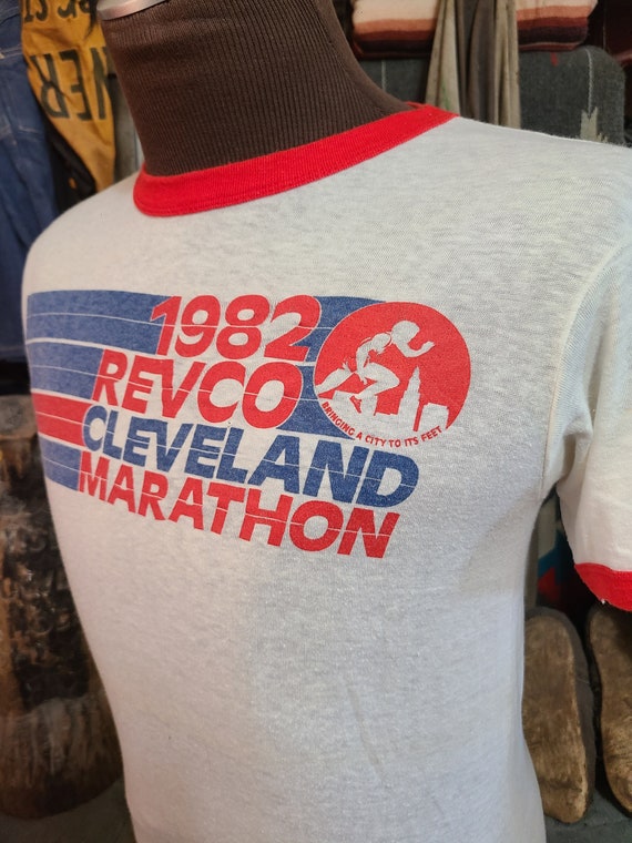 Vintage 1982 Revco Nike Swoosh Marathon Road Race Run… - Gem