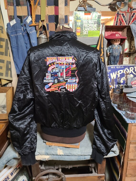 vintage cummins jacket satin - Gem