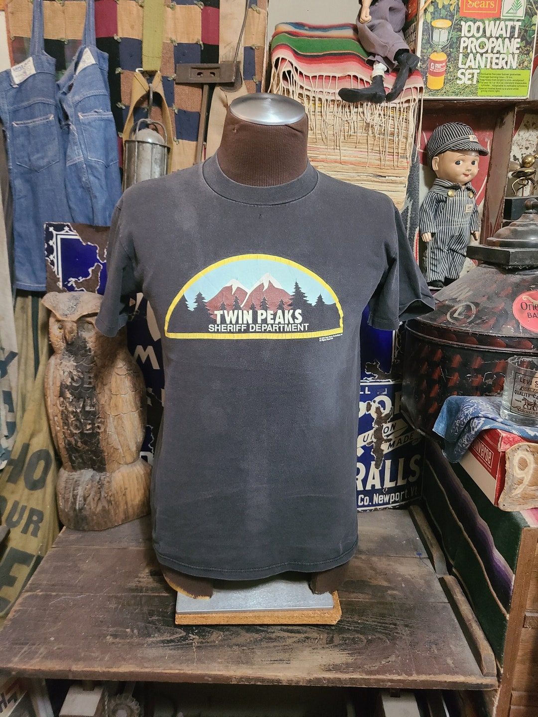 Vintage 1990 Twin Peaks Sheriffs Department David Lynch Tv Show 90s ...