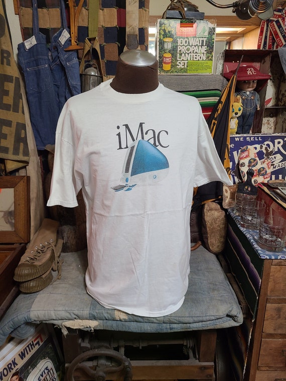 Vintage iMac Think Different Beefy Hanes TShirt XXL M… - Gem