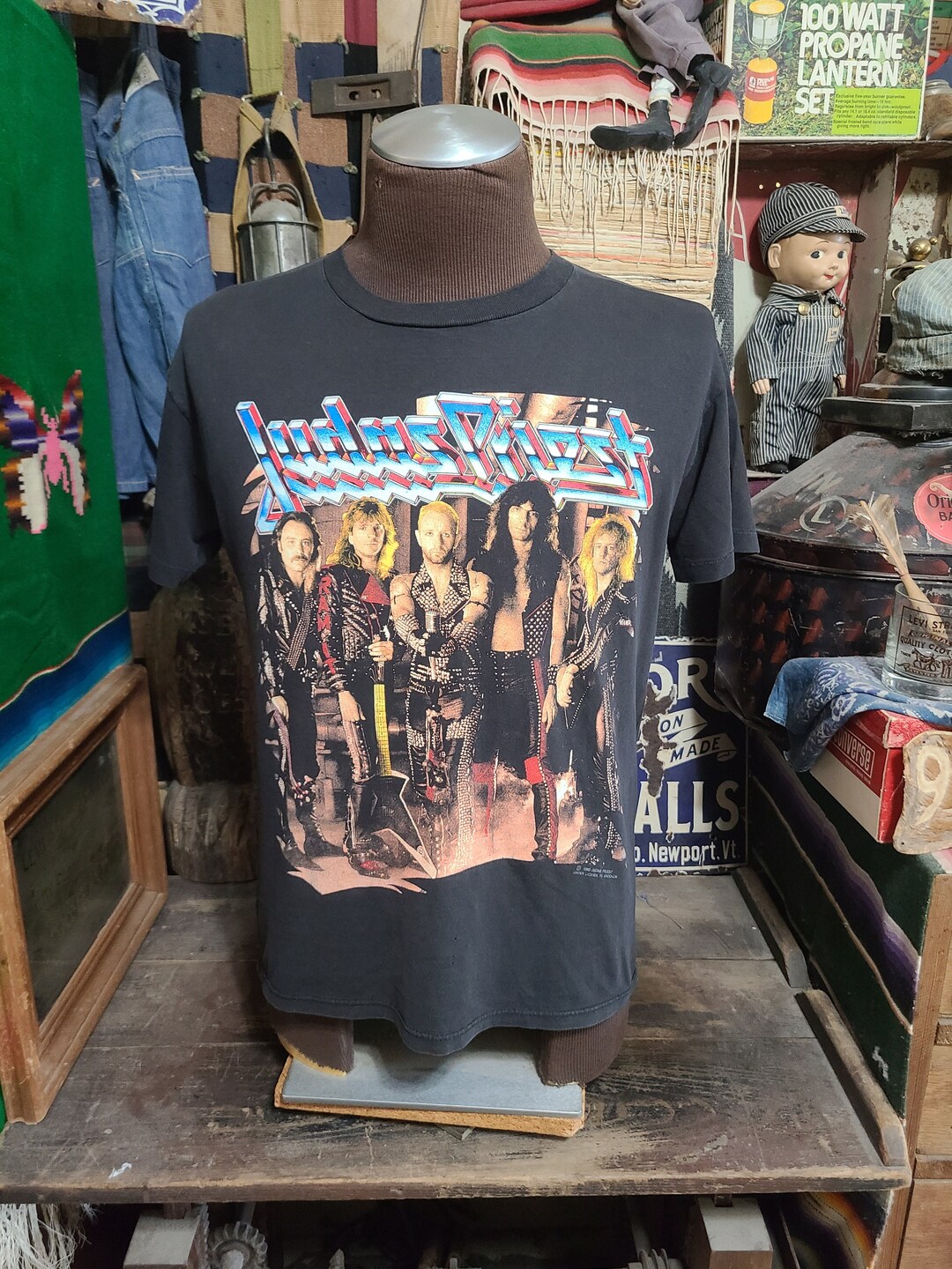 Vintage 1990 Judas Priest Painkiller Heavy Metal Rock Concert Tour 80s ...