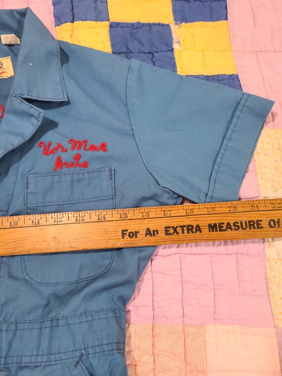 Vintage 1960s Big Ben Wrangler Chain stitch Vor-Mat C… - Gem