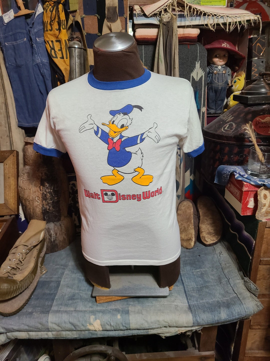 Vintage 70s 80s Disney Donald Duck Cartoon Disney World Tv - Etsy