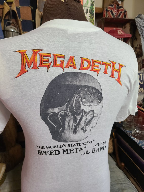 VIntage 1986 Megadeth State of the Art Metal Band Tes… - Gem