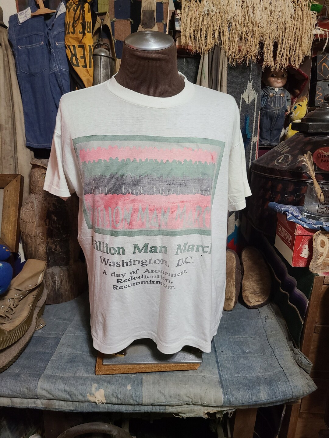 Vintage 1995 Million Man March Farrakhan Power to the People 2 - Etsy