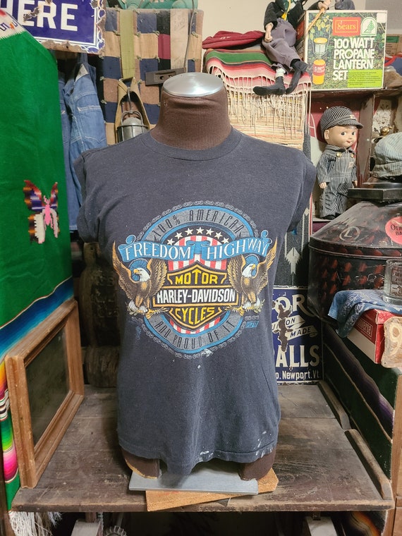 Harley Davidson × Vintage Vintage Harley-davidson all… - Gem