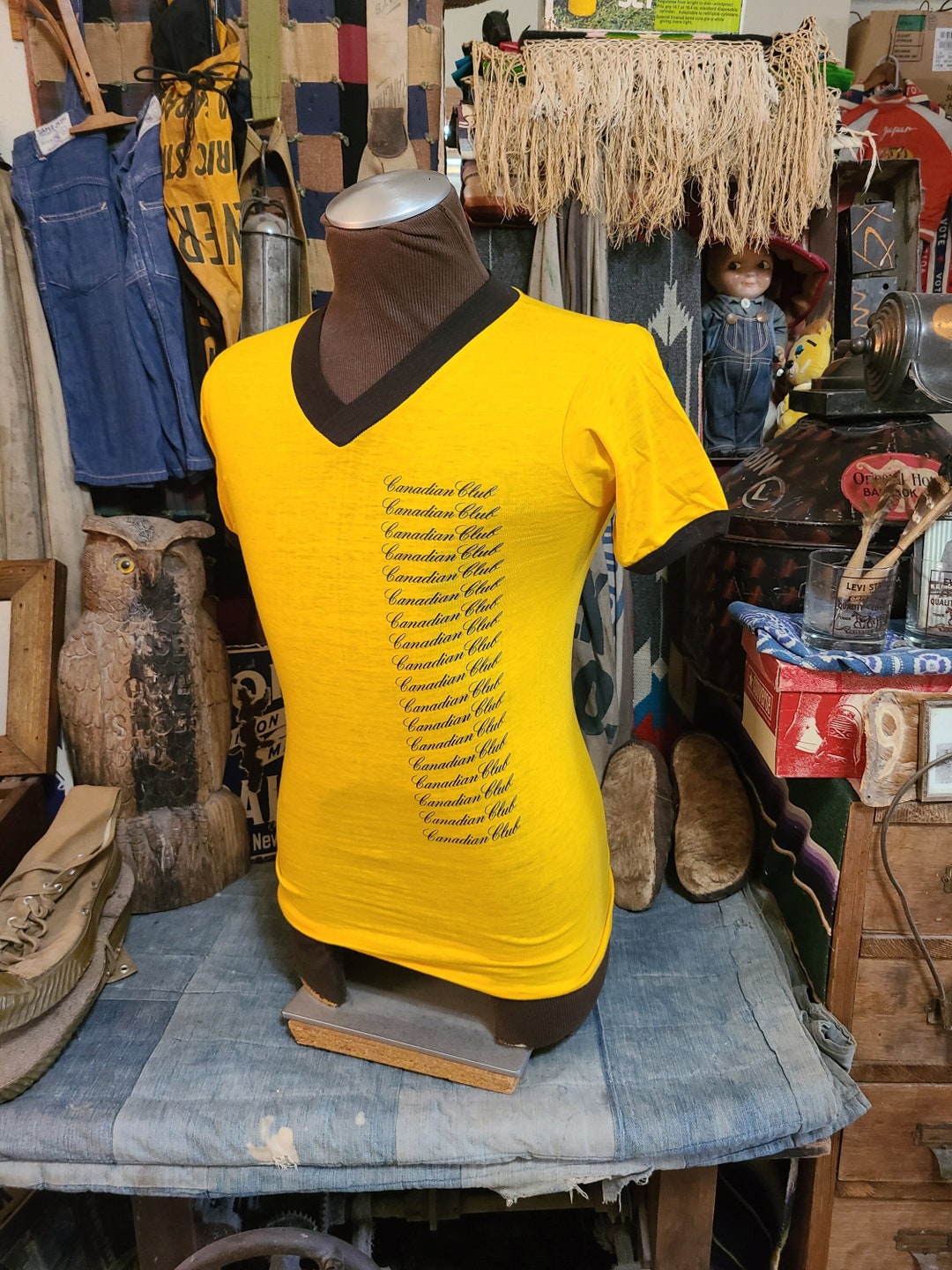 NOS Vintage 1970s Canadian Club Whiskey Promo Soft Paper Thin - Etsy