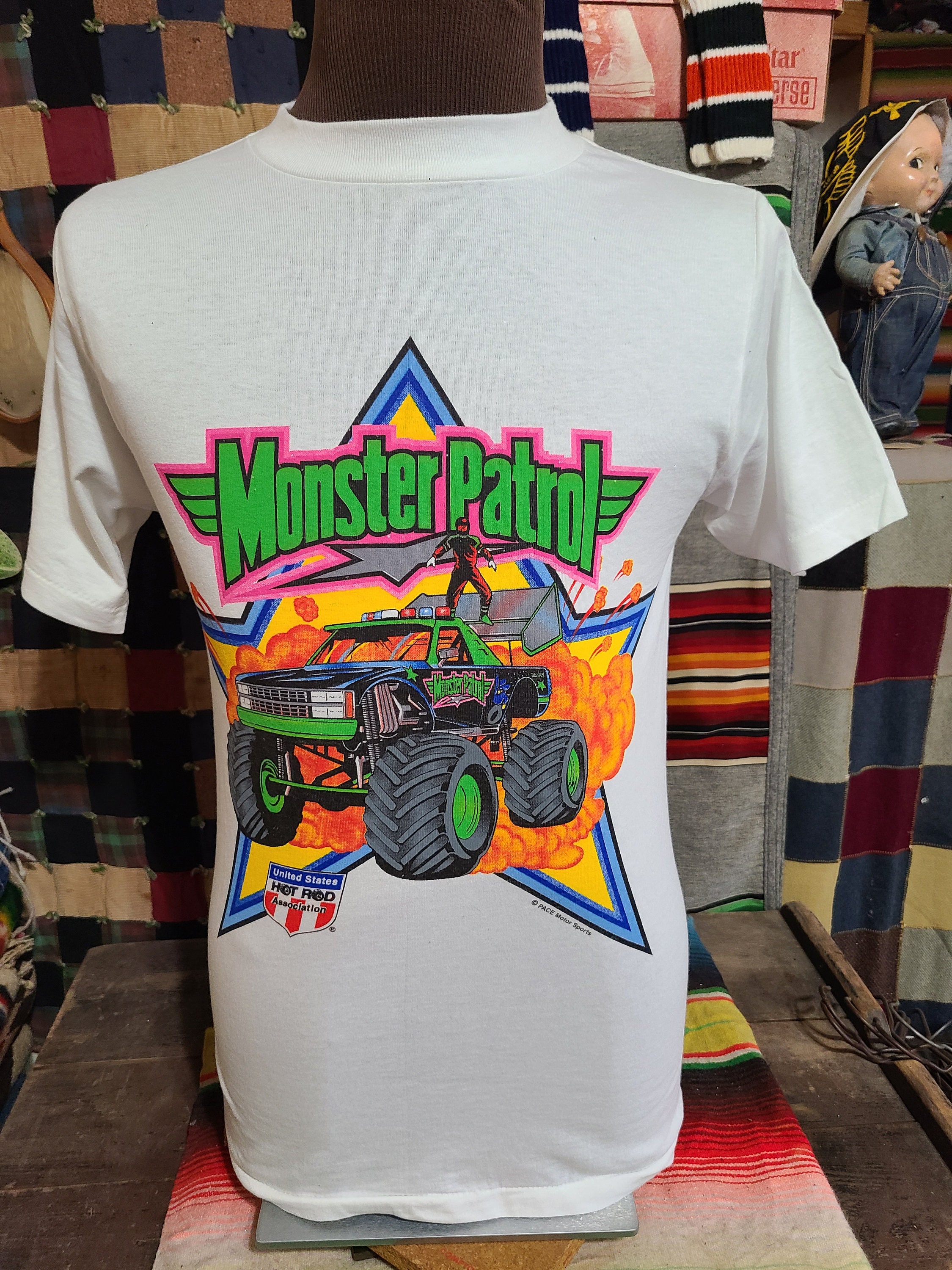 Vintage 1989 Monster Patrol Racing Monster Truck Hot Rod NHRA - Etsy
