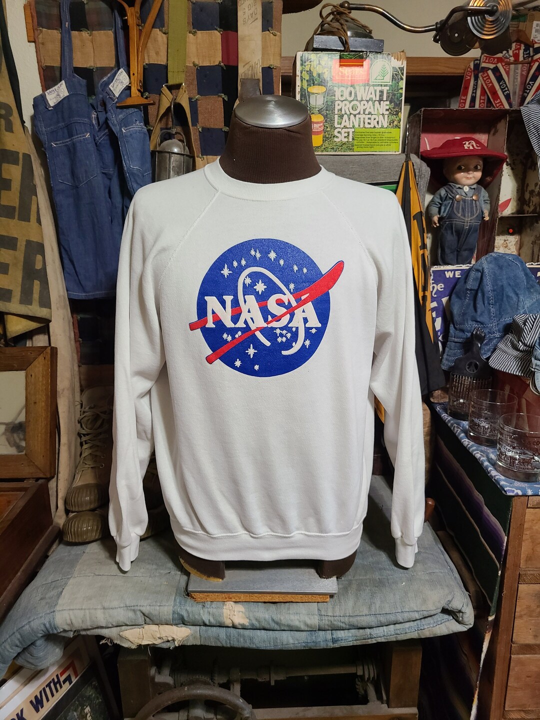 Vintage Early 80s NASA Space Shuttle Logo Soft Cotton Blend - Etsy
