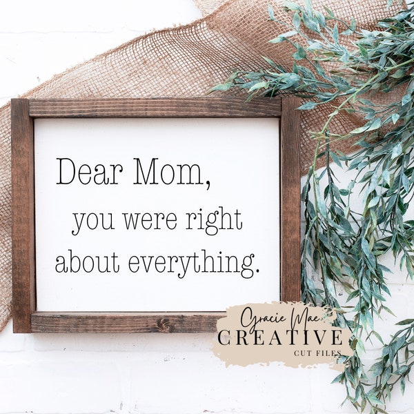Dear Mom - Etsy
