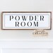 Powder Room Svg, Bathroom Svg, Half Bathroom Svg, Guest Bathroom Svg ...