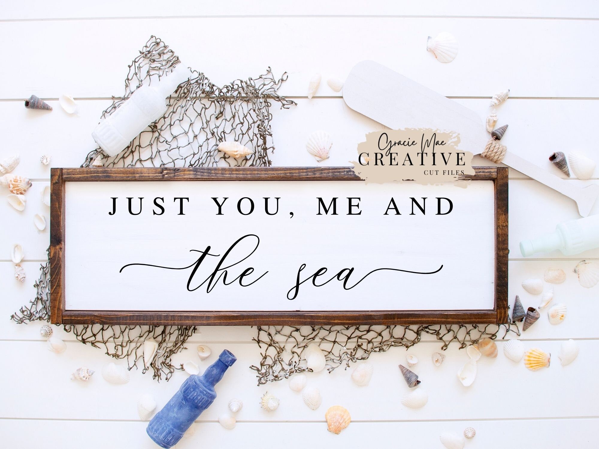 Just You Me and the Sea SVG, Ocean Svg, Water Svg, Beach Svg, PNG ...
