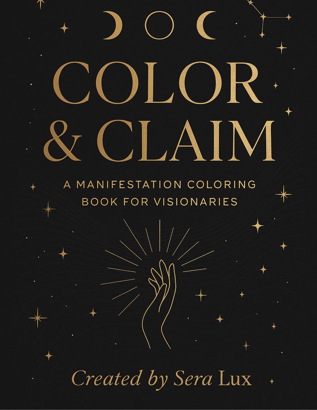 Color & Claim Manifestation Coloring Book - Etsy