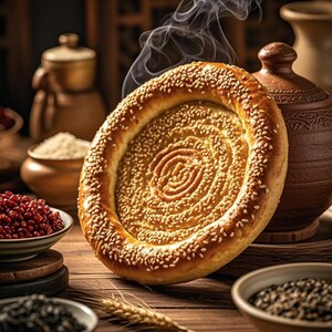 A Handmade Naan (flatbread) - Etsy