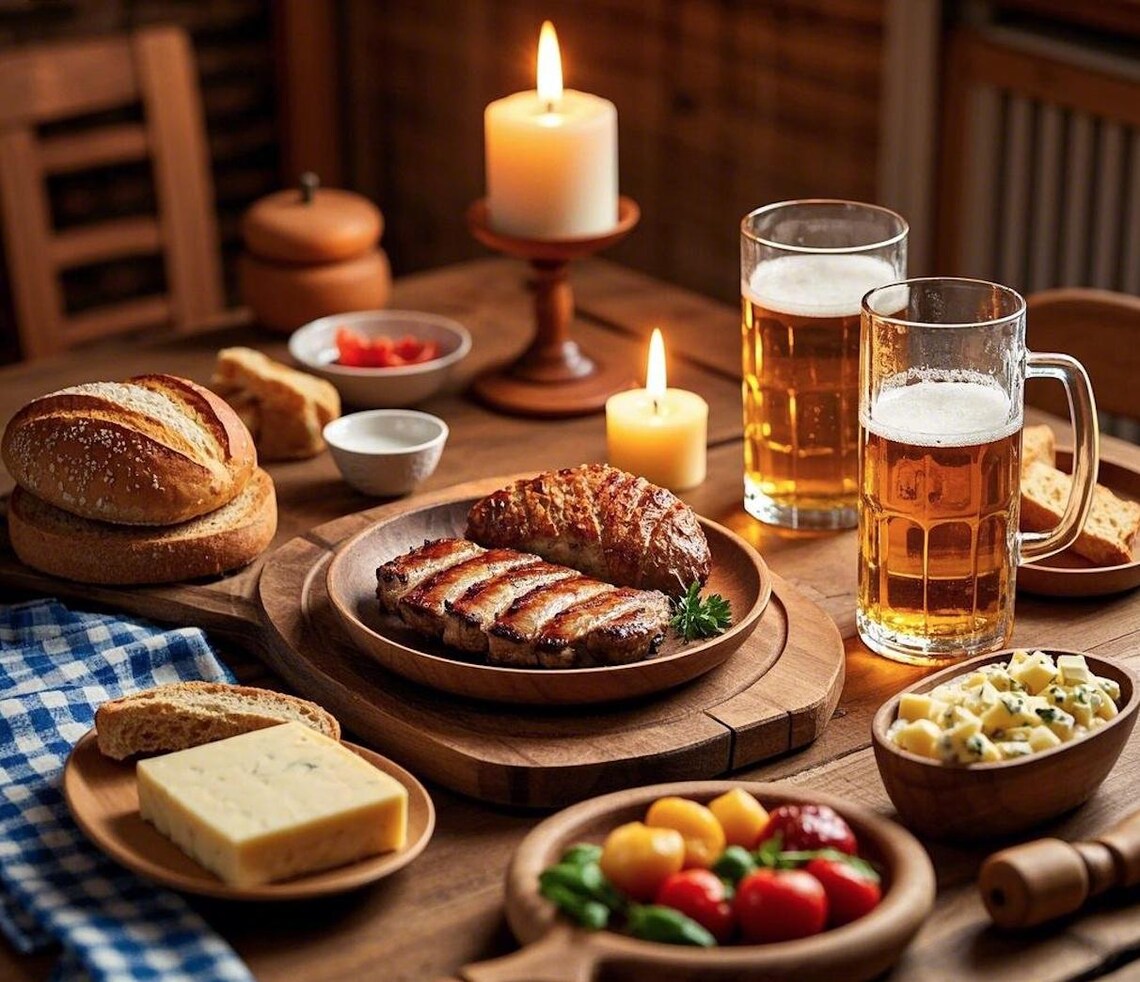 A German Style Dinner - Etsy