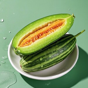 Green Horn Sweet Long Melon (crescent Moon or Croissant Melon) - Etsy