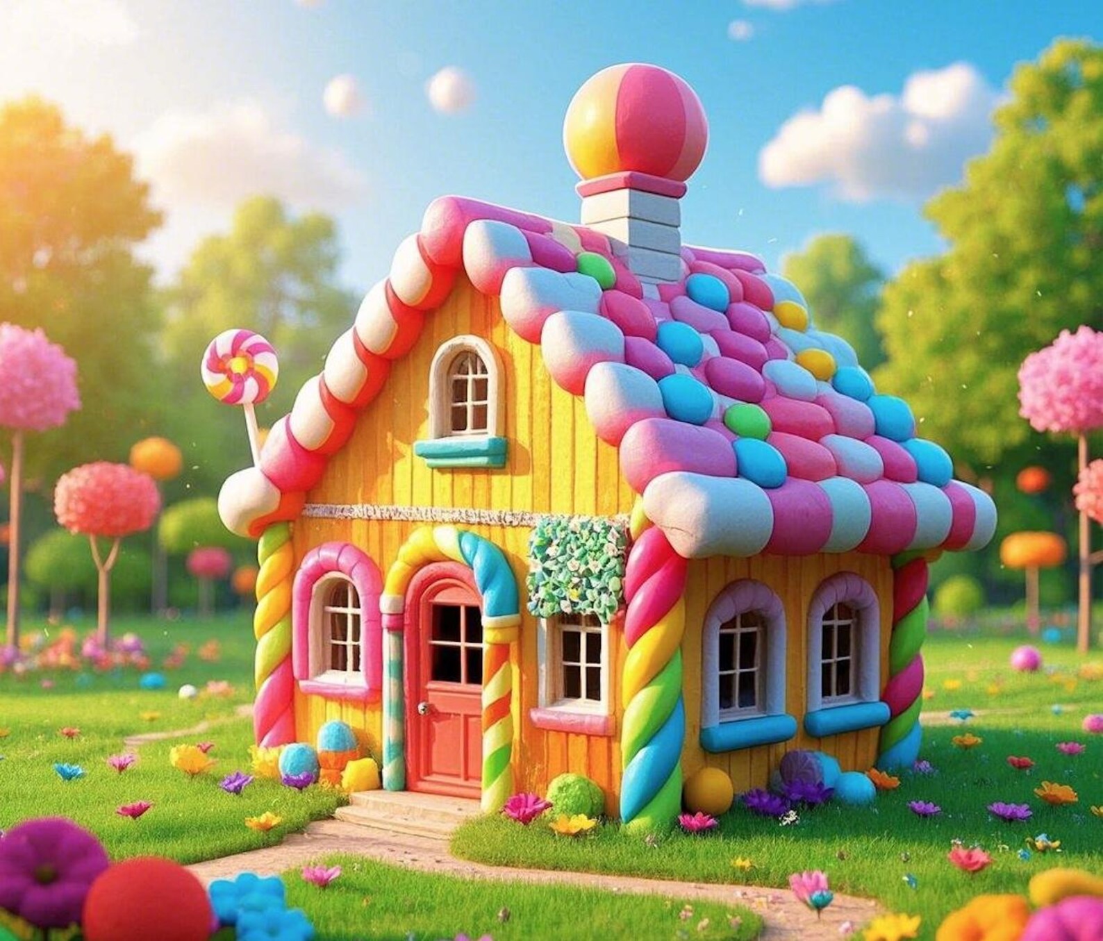 A Fairy Tale Candy House - Etsy