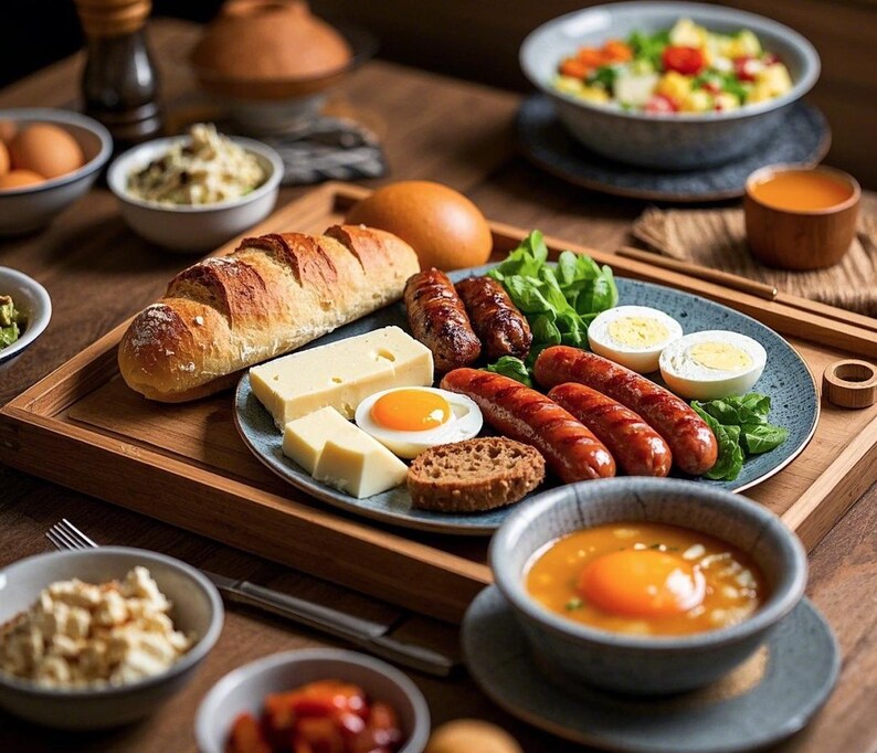 An Uzbekistan Style Breakfast - Etsy