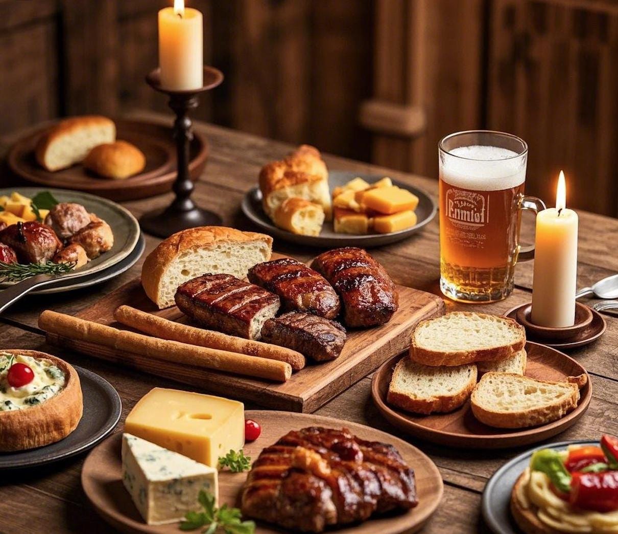 A German Style Dinner - Etsy