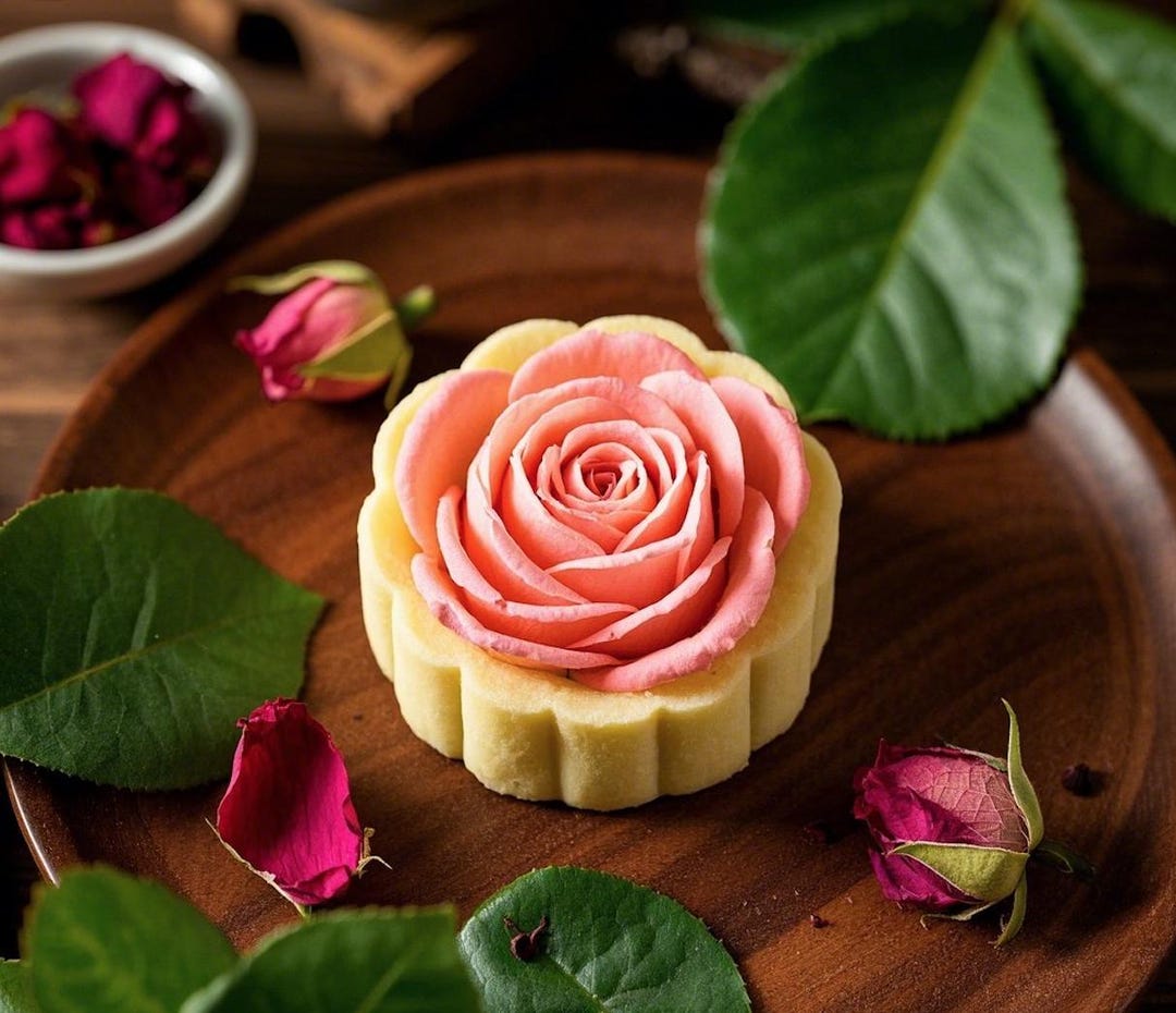 Rosy Moon Cake - Etsy
