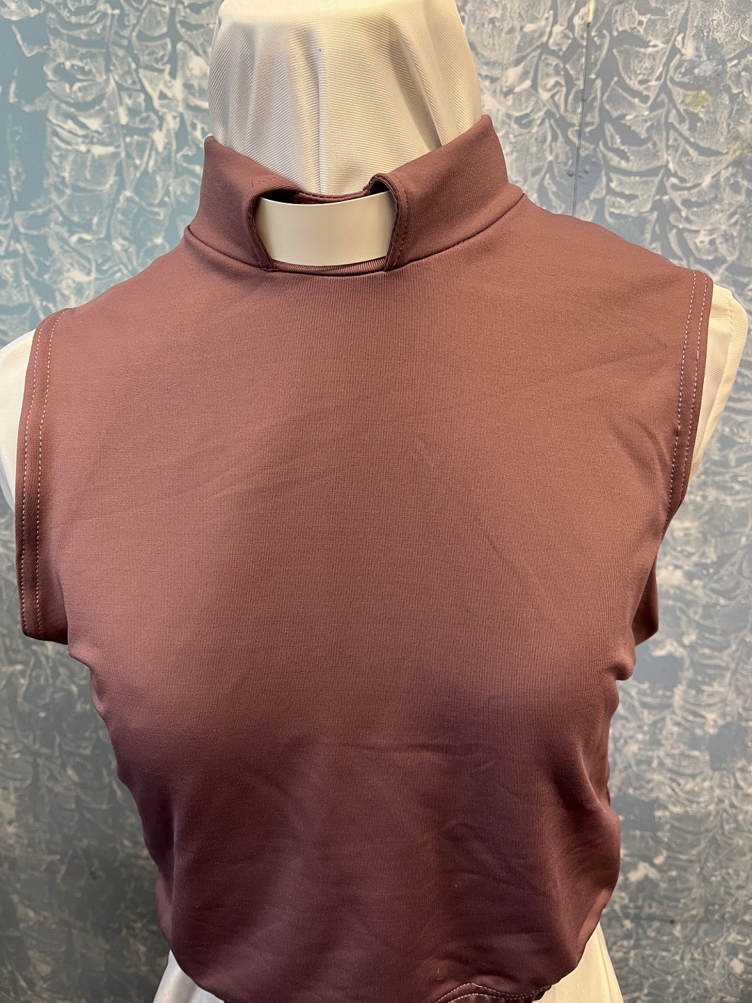 Heather Spandex Clergy Dickie Top - Made to Order - Etsy