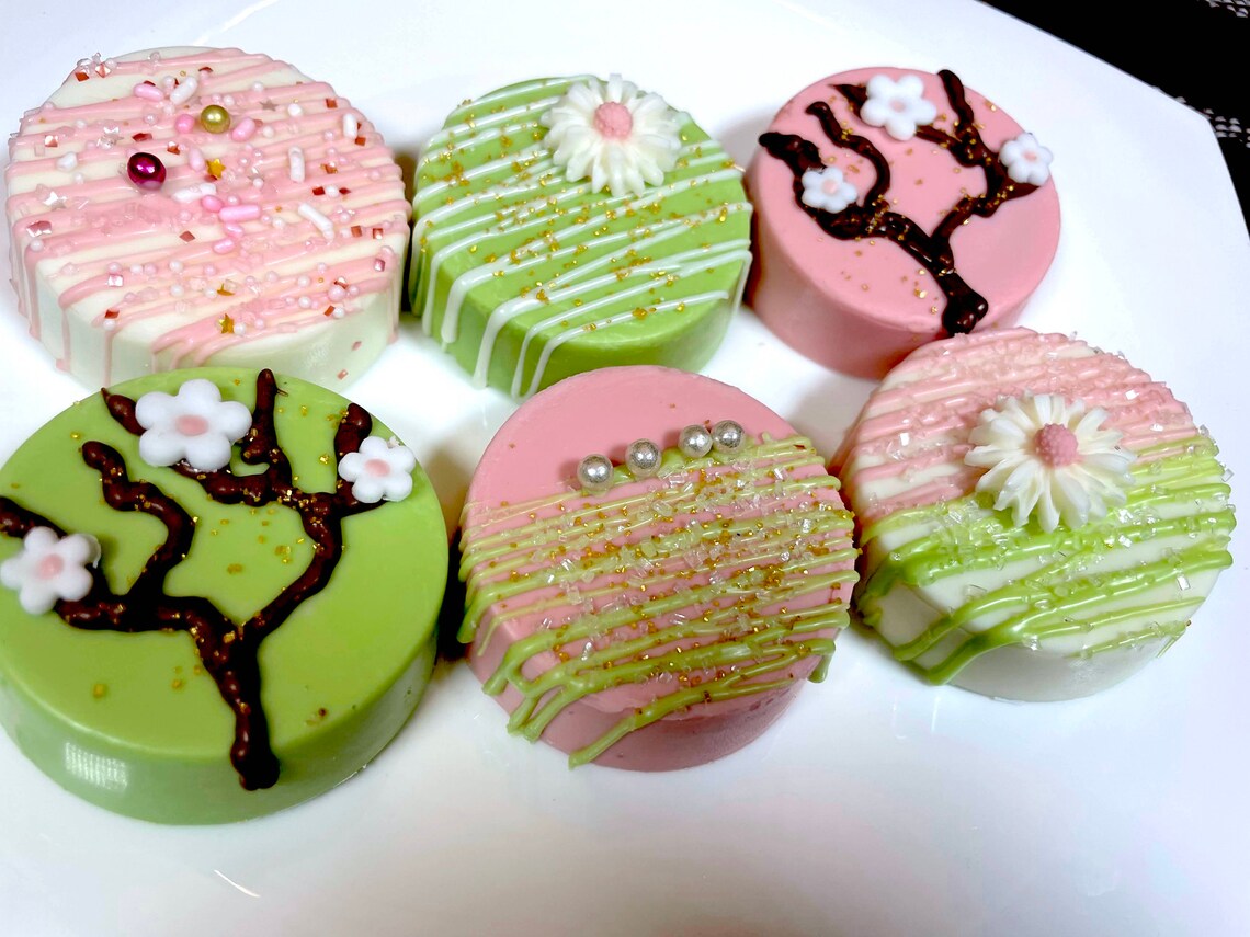 Chocolate Covered Oreos - Spring Themed - Etsy