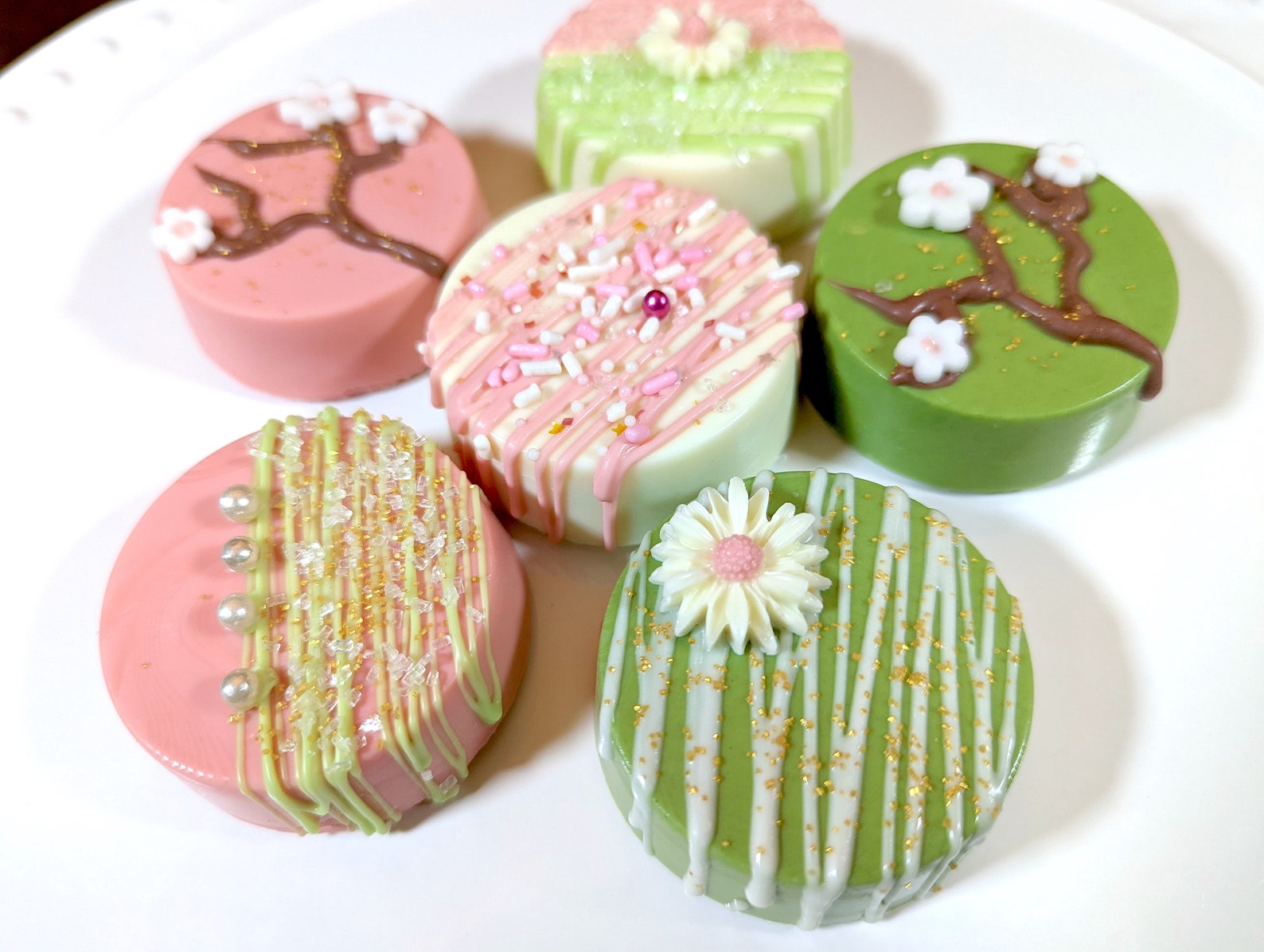 Chocolate Covered Oreos Spring Themed - Etsy