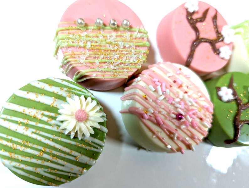 Chocolate Covered Oreos Spring Themed - Etsy