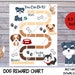Reward Chart Printable With Dogs, Kids Behavior Chart, Reward Chart for ...